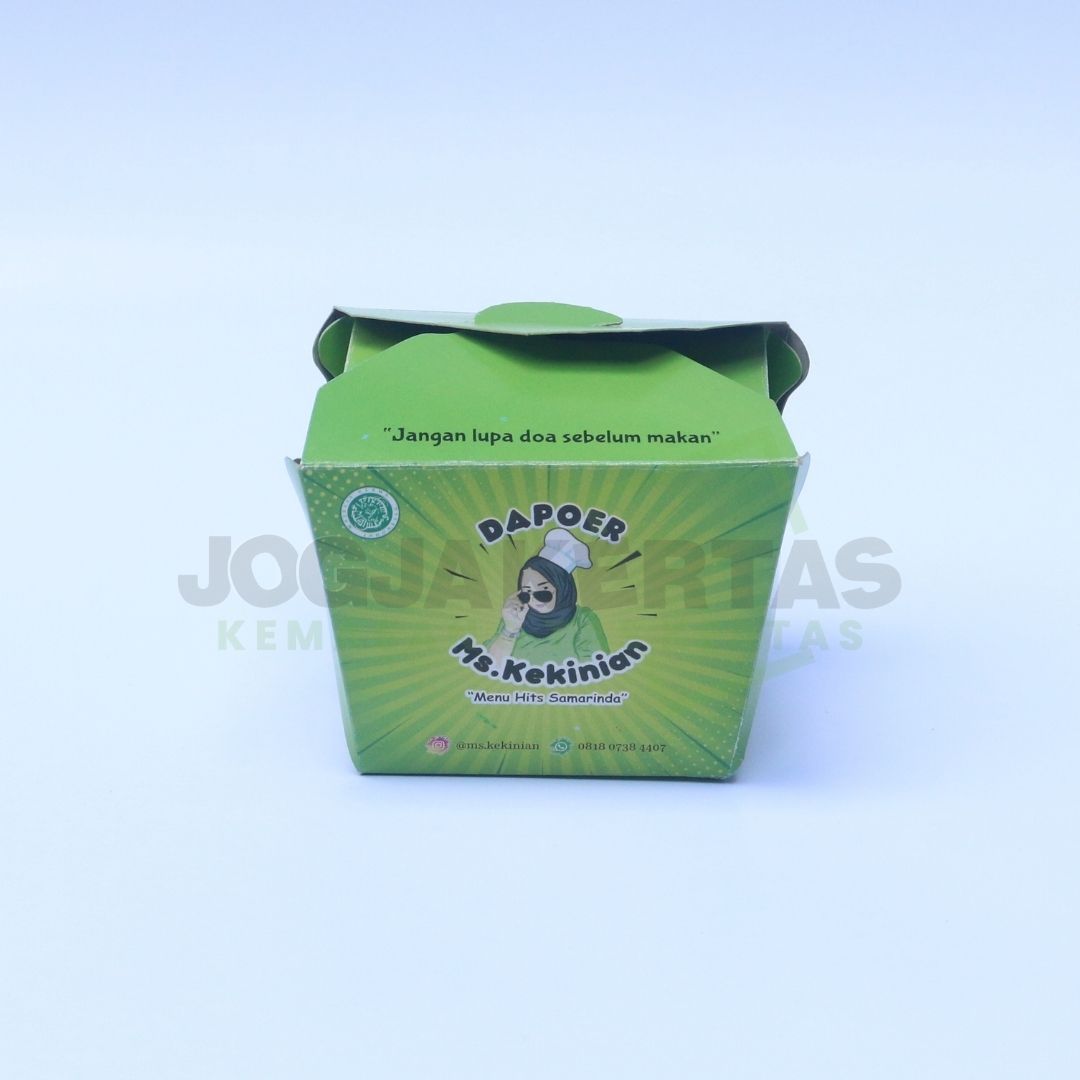 Rice Box Kemasan Efektif | Cetak Kemasan